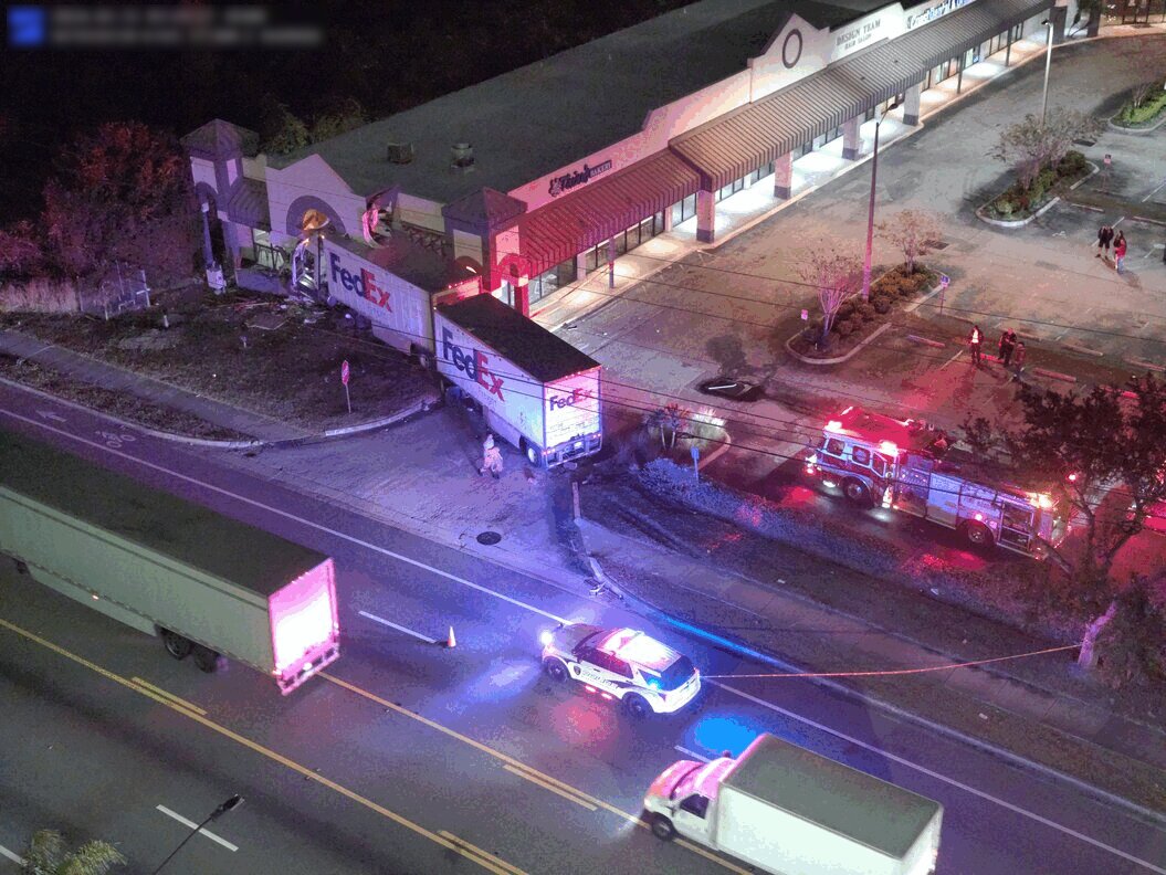 EPD Press Release - Semi Truck vs Building | Edgewood, FL